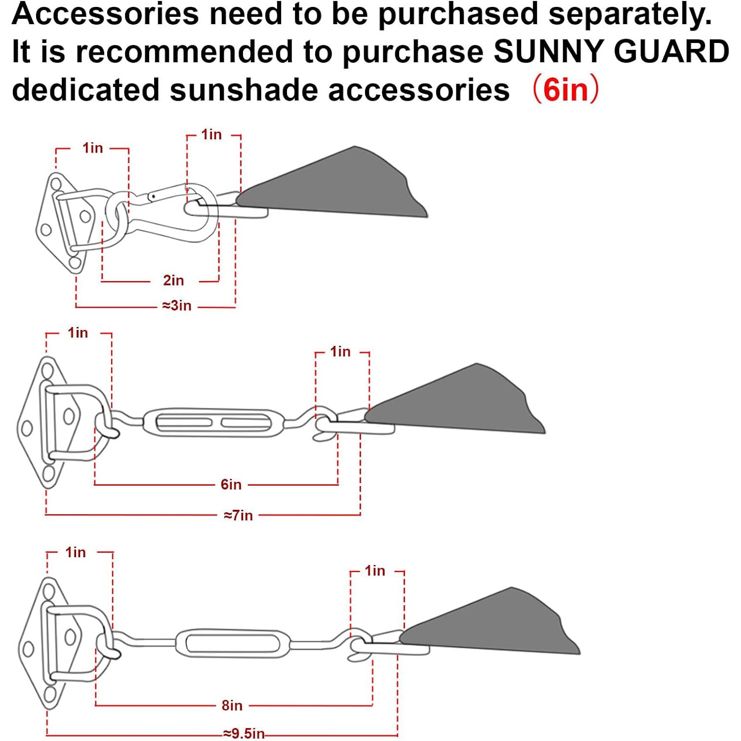 Breathable Rectangle Shade Sail for Backyard Deck Patio Garden – SUNNY ...