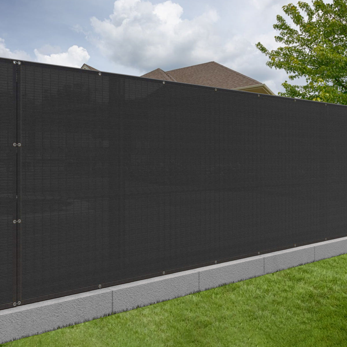 LOVE STORY Heavy Duty Fence Privacy Screen for Outdoor Gardan Backyard ...